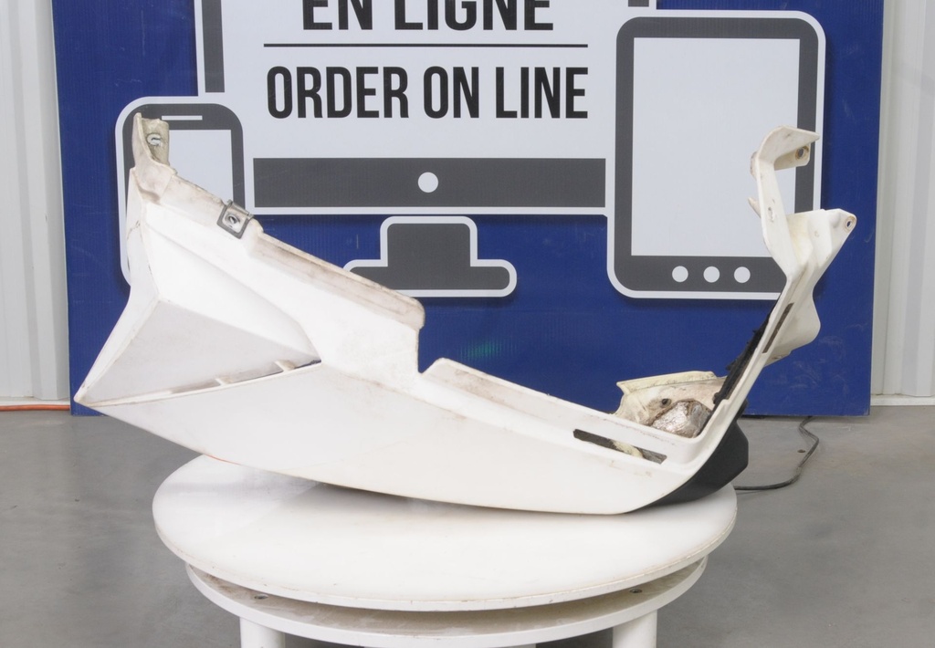 Plate, Skid - w/o Decals - Right - White (inc. 39-45) (Up to Serial ...